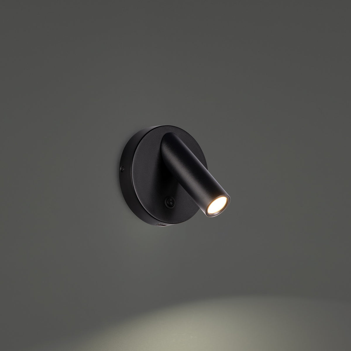 Aim 4.25'' LED Task & Reading Bed Light, Black by Francis Millar
